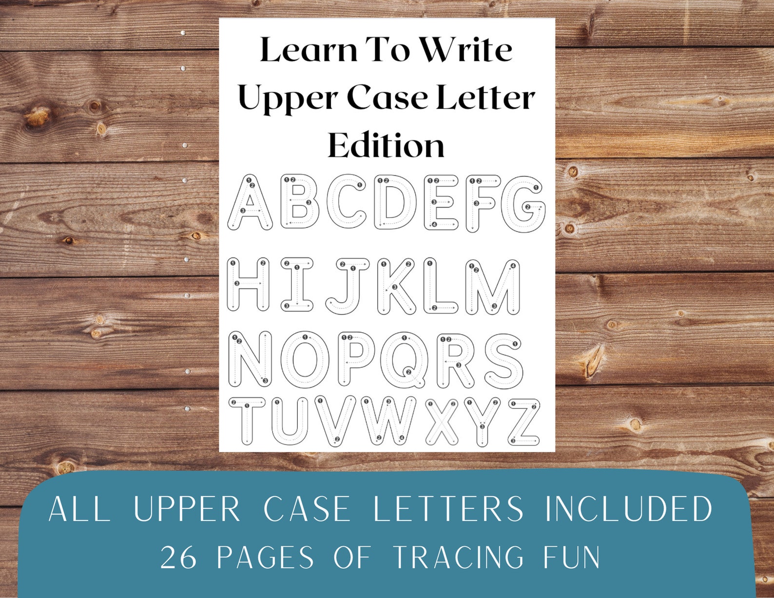 Alphabet Tracing Worksheets I Coloring I Letters I Prek I Kindergarten ...