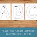 Alphabet Tracing Worksheets I Coloring I Letters I Prek I Kindergarten ...