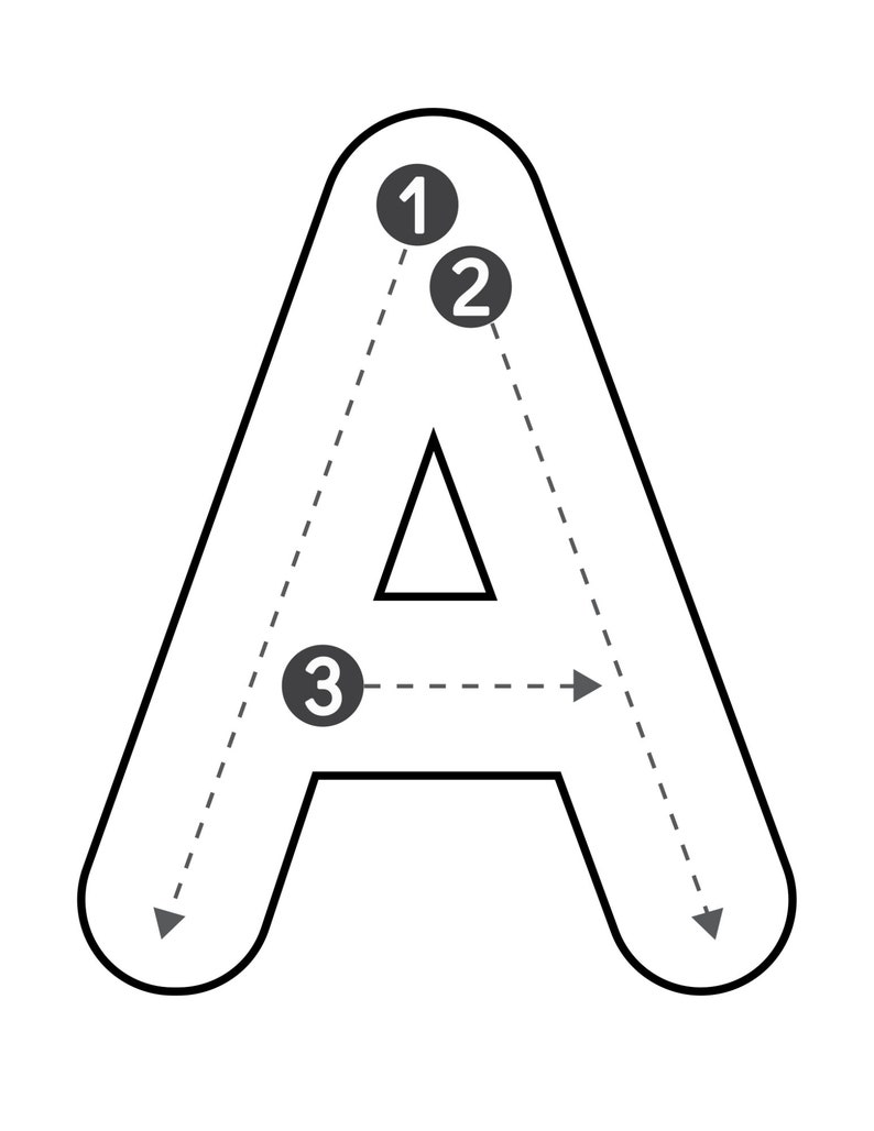 Alphabet Tracing Worksheets I Coloring I Letters I Prek I Kindergarten ...