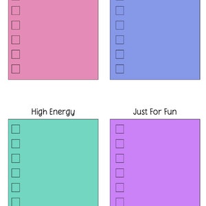 Brain Dump Bundle Printable: ADHD Planner & Thought Tracker - Etsy