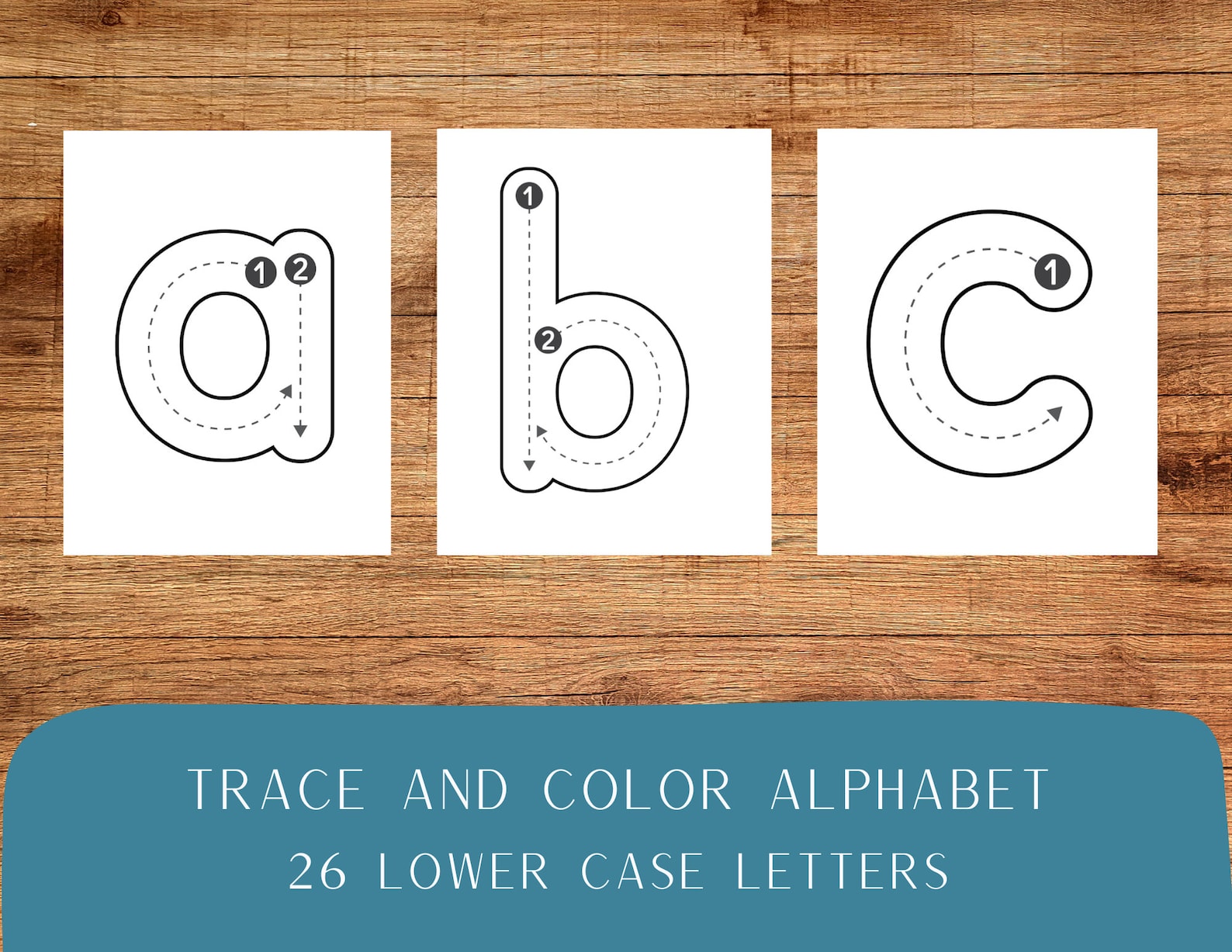 Alphabet Tracing Worksheets I Coloring I Letters I Prek I Kindergarten ...