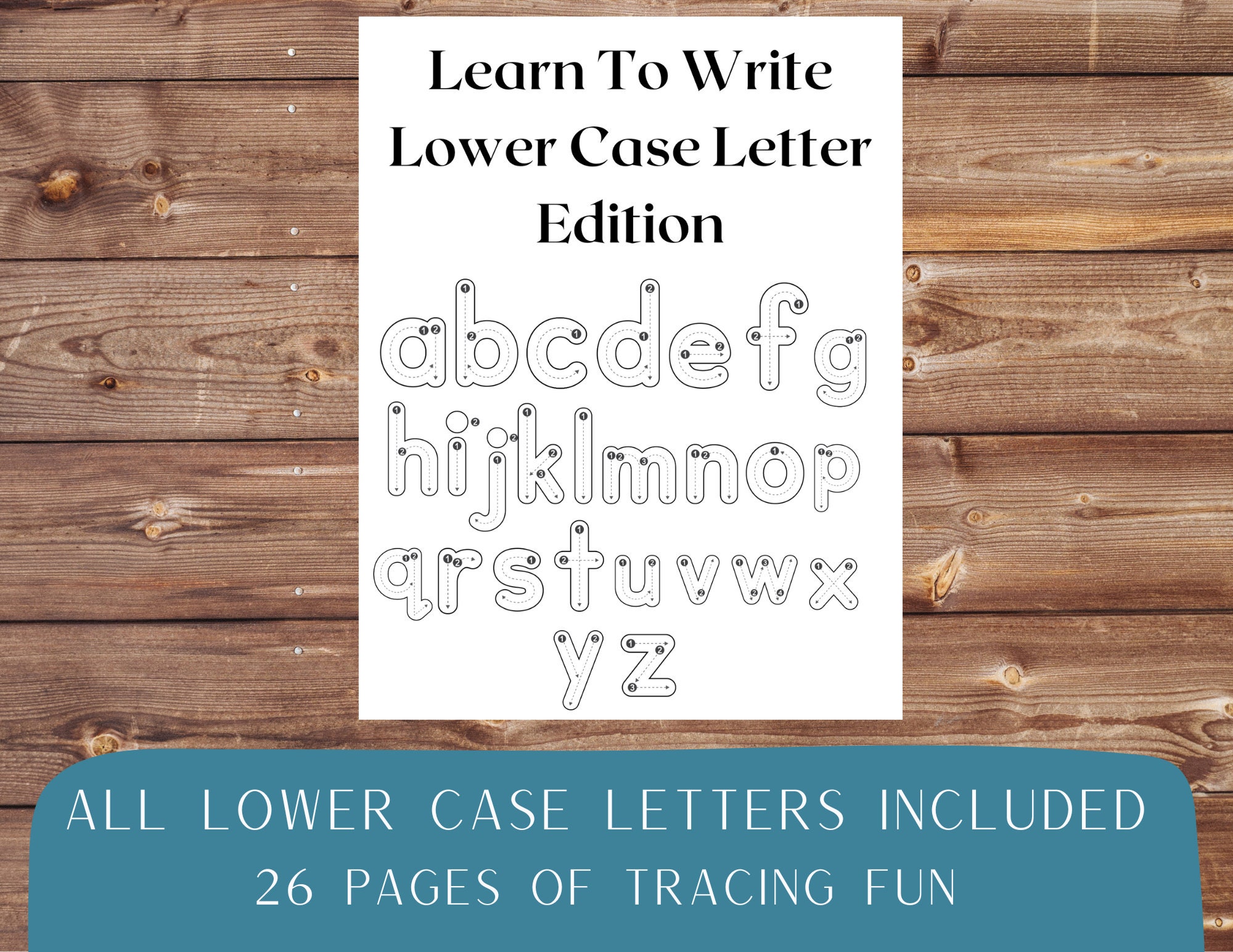 Alphabet Tracing Worksheets I Coloring I Letters I Prek I Kindergarten ...