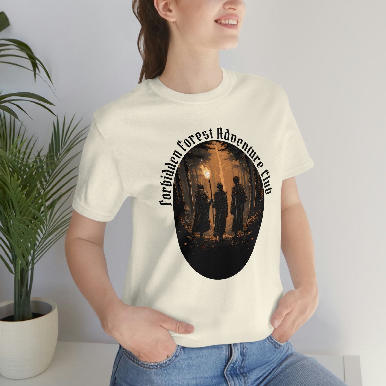 Forbidden Forest Adventure Club T-shirt Harry Potter Hogwarts Wizard ...