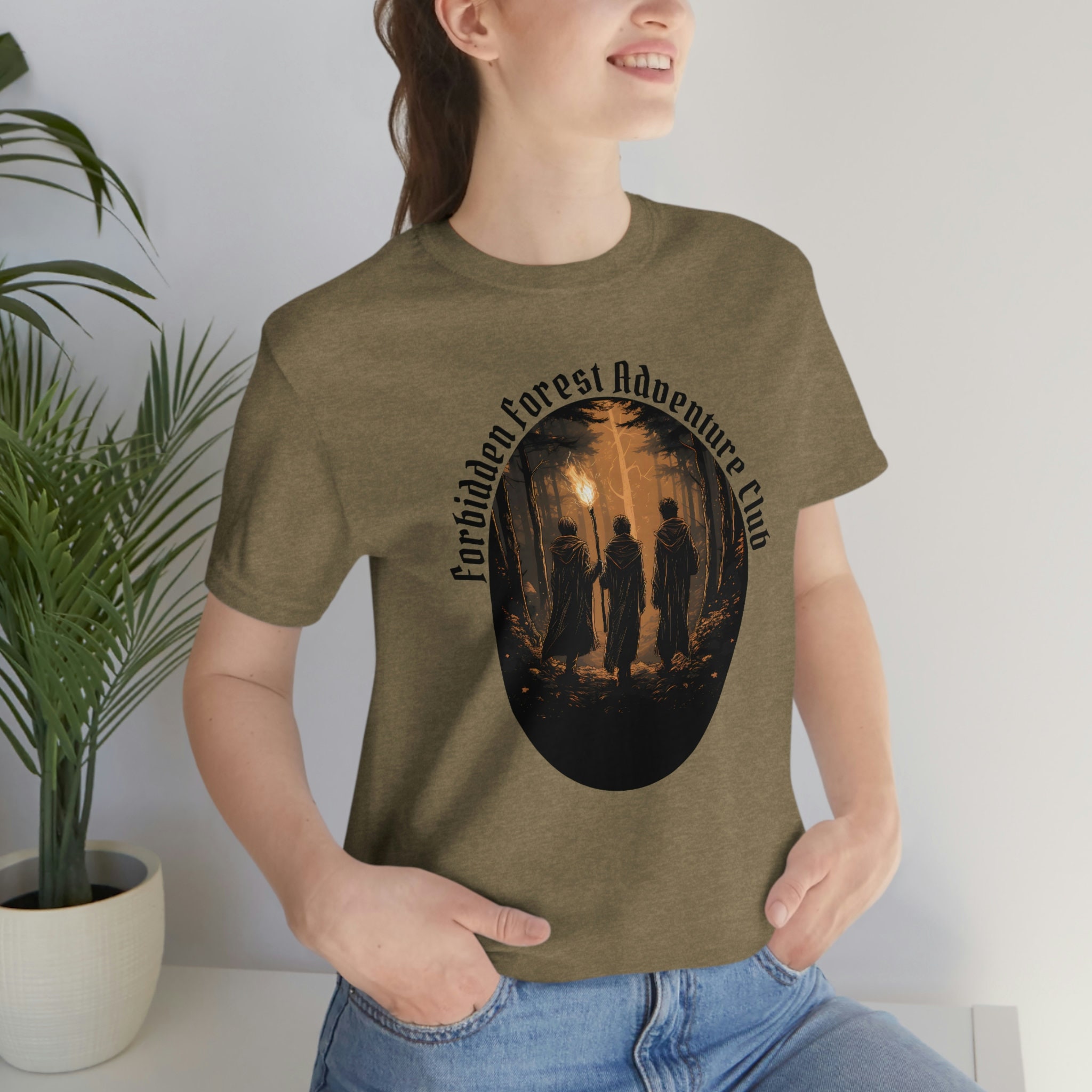 Forbidden Forest Adventure Club T-shirt Harry Potter Hogwarts Wizard ...