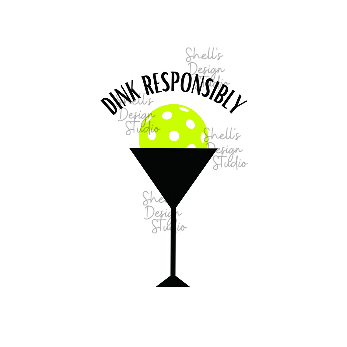 DINK RESPONSIBLY - SVG - Pickleball - Etsy