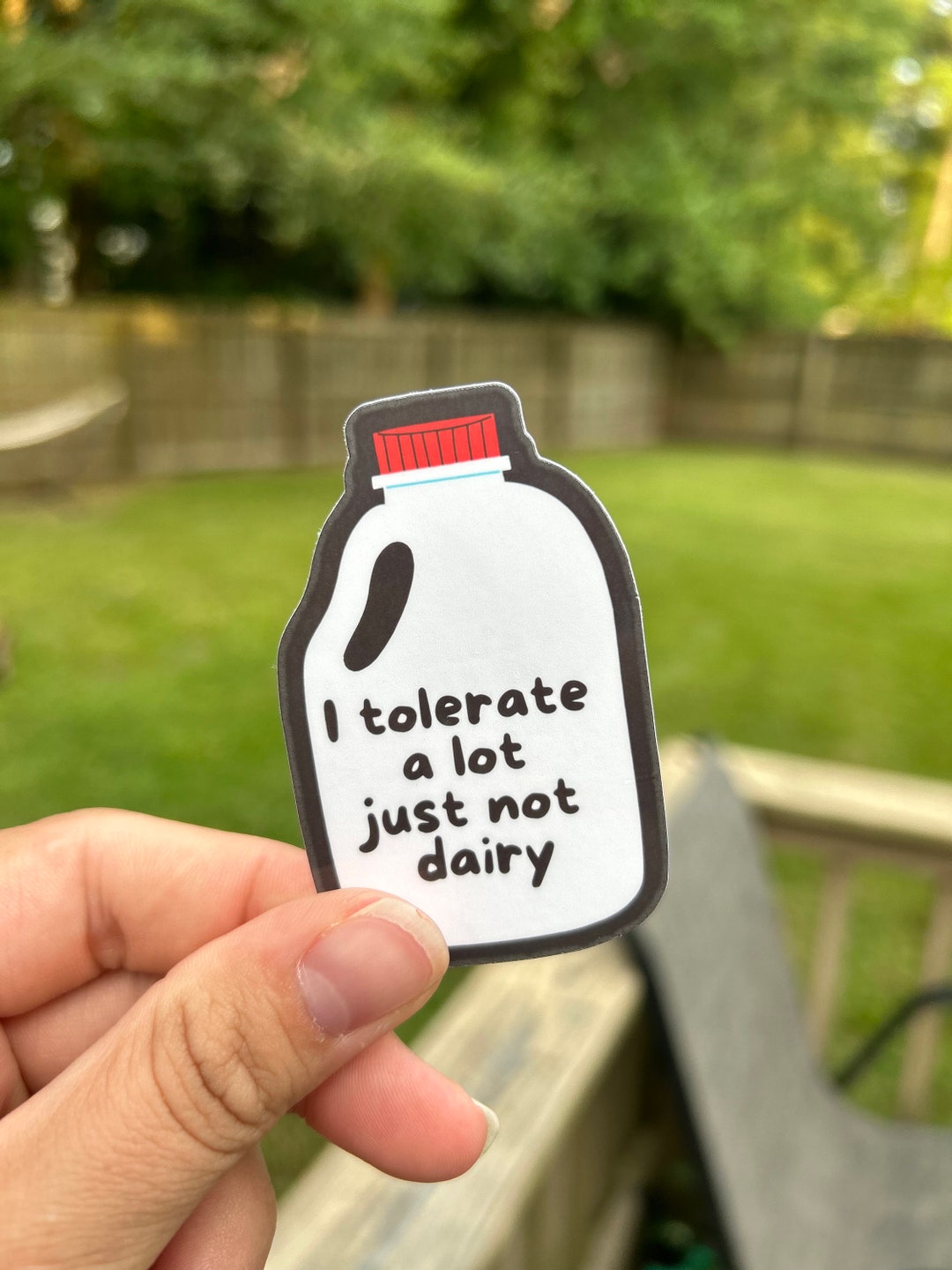 I Tolerate a Lot Sticker - Etsy