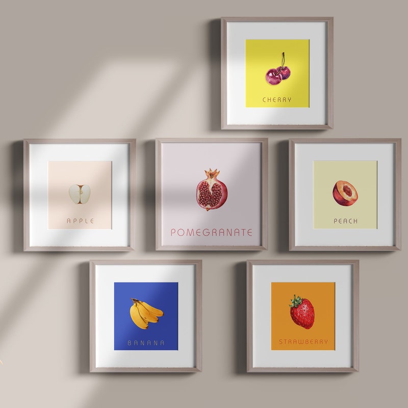 Fruit Poster - Etsy
