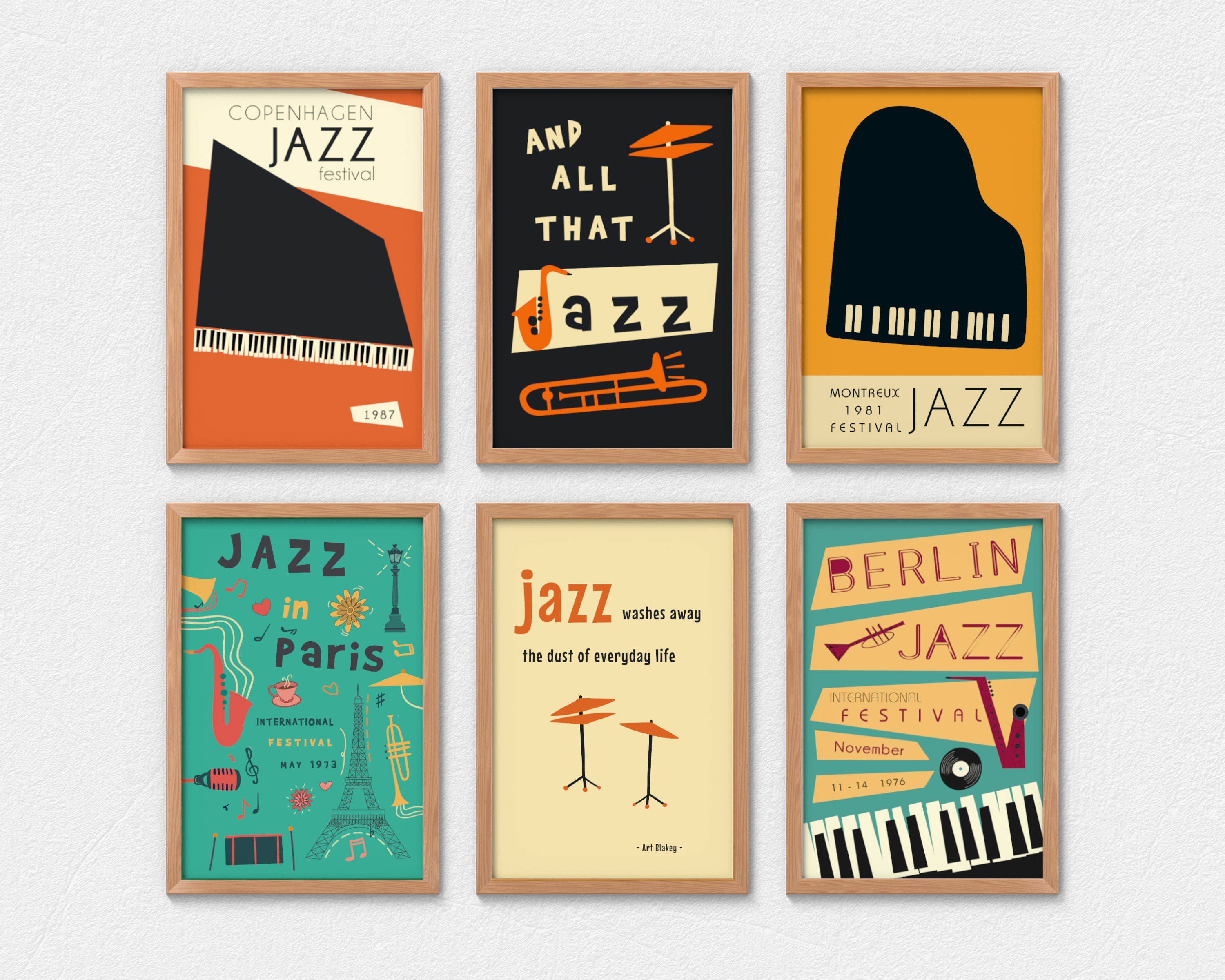 Vintage Jazz Album Covers