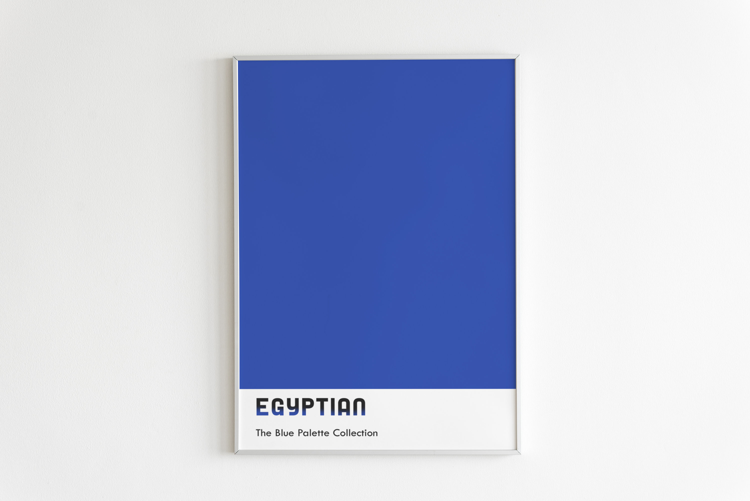 Blue Block Art. Blue Palette Colors Set of 6. Dorm Room Decor. Blue ...