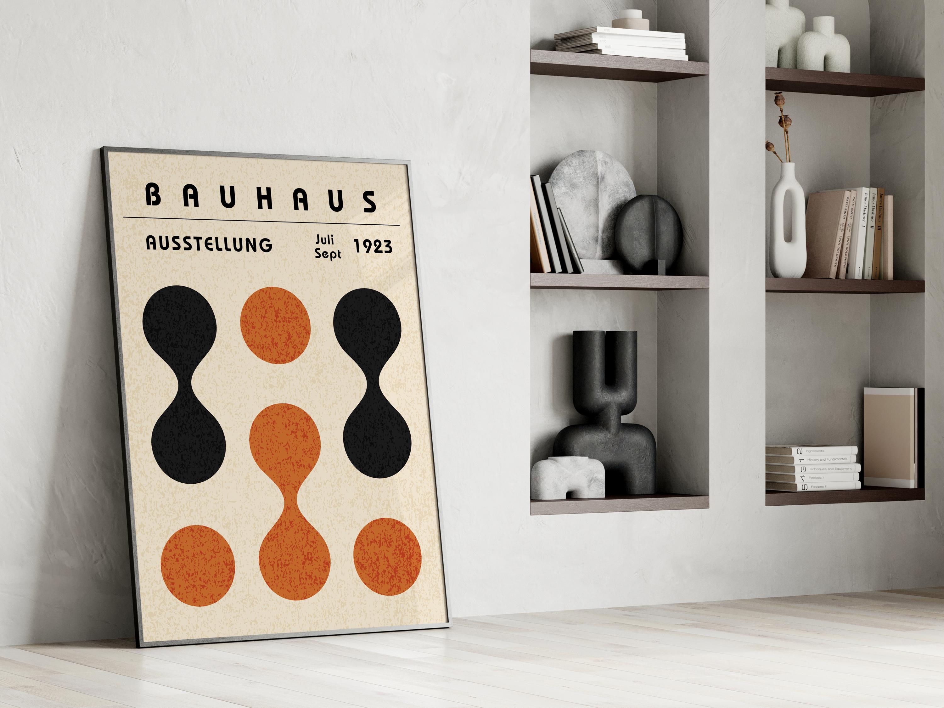 Bauhaus Abstract Shapes Poster Digital Download, Geometric Art Print ...