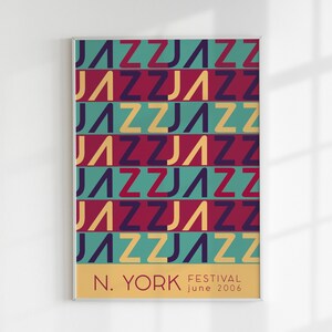 Jazz Posters Bundle, Gallery Wall Set, Retro Music Print, Vintage ...