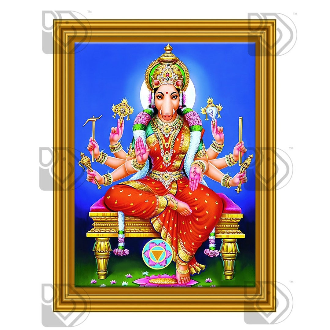 Varahi Devi Photo Frame Personalized Gift for Hindu Friends & Family ...