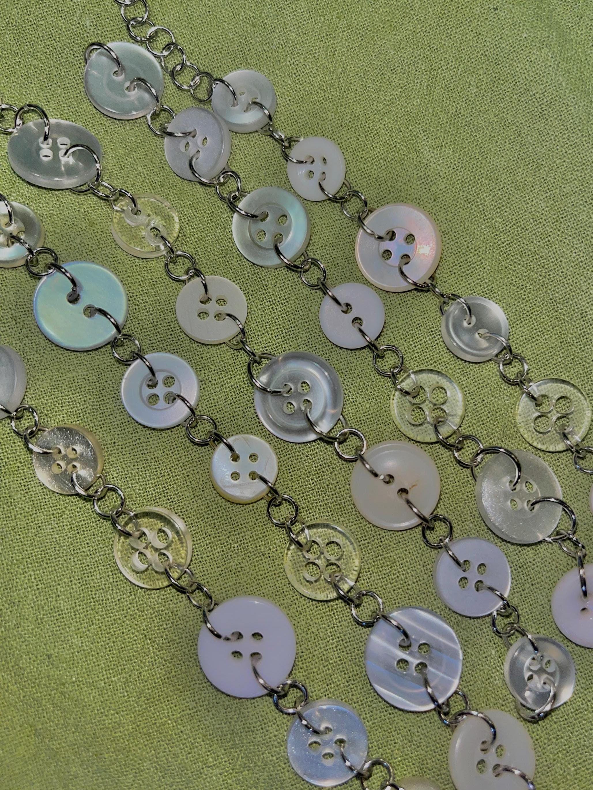Handmade Button Bracelet - Etsy