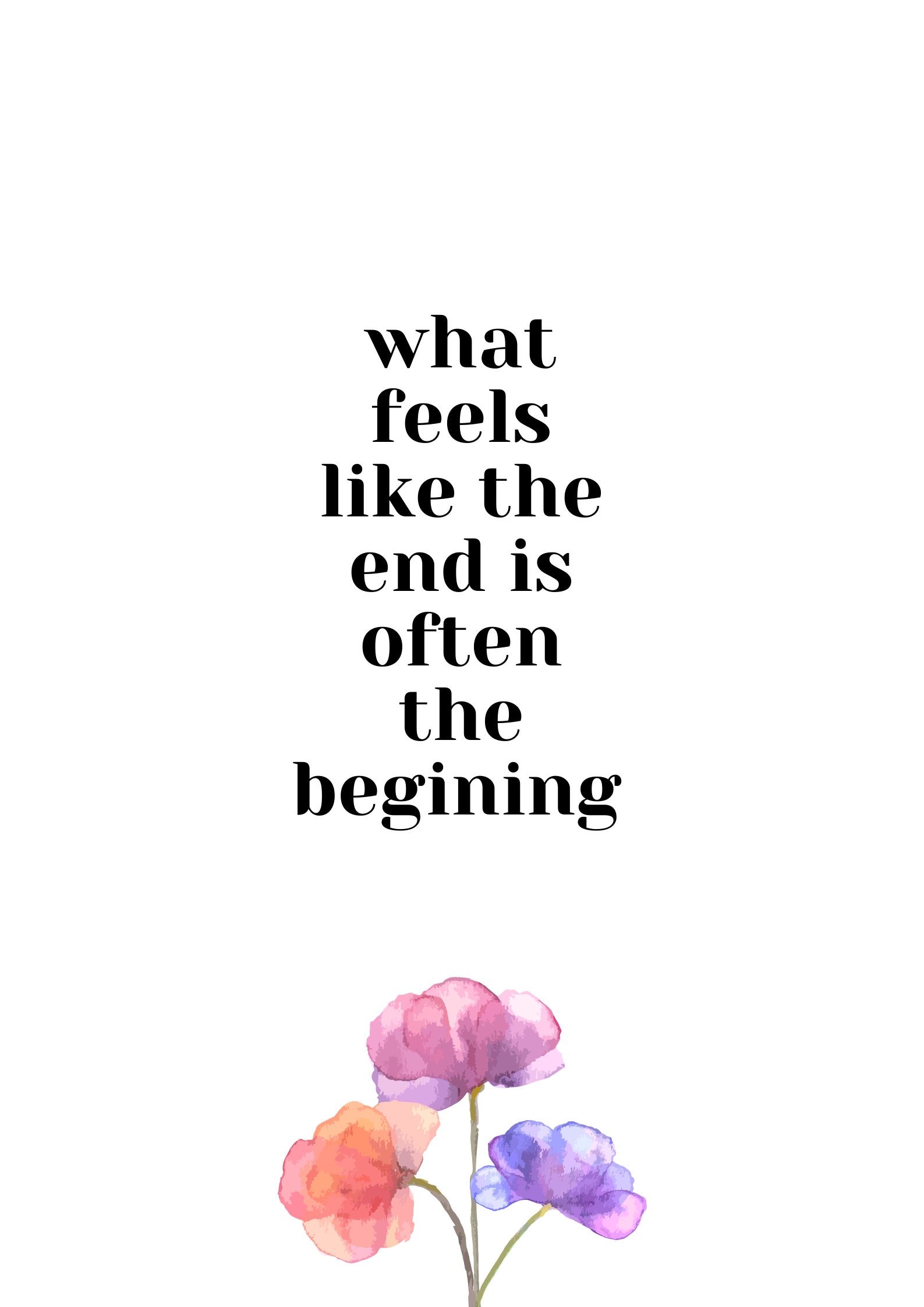 6 Printable Minimal Inspirational Quotes | Motivational, Inspiring ...