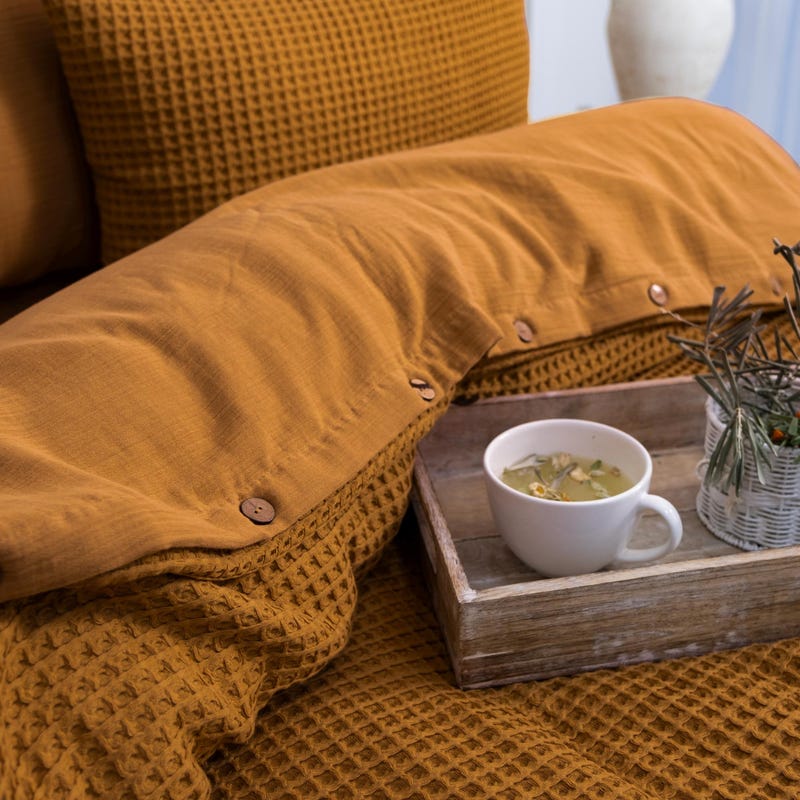 Linen Comforter Print - Etsy UK