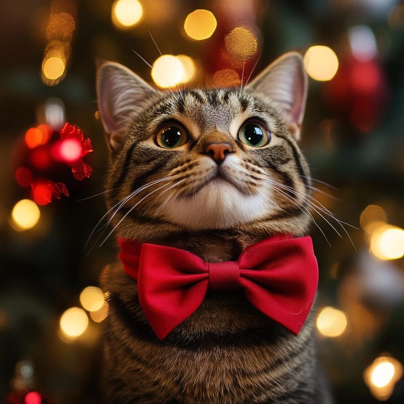 Cat Bow Tie - Etsy