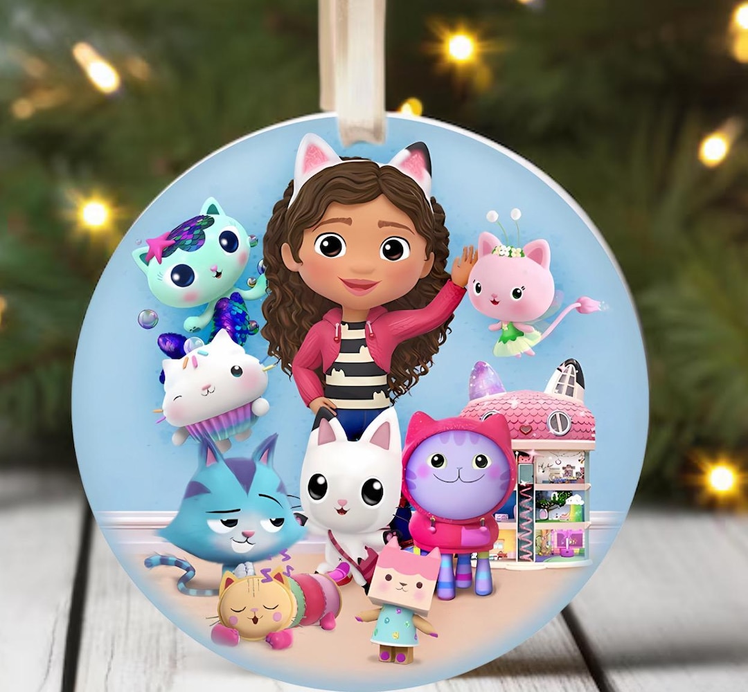 Gabby’s Dollhouse Christmas Ornaments - Etsy