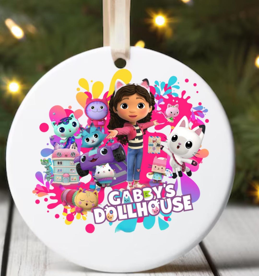 Gabby’s Dollhouse Christmas Ornaments - Etsy Australia
