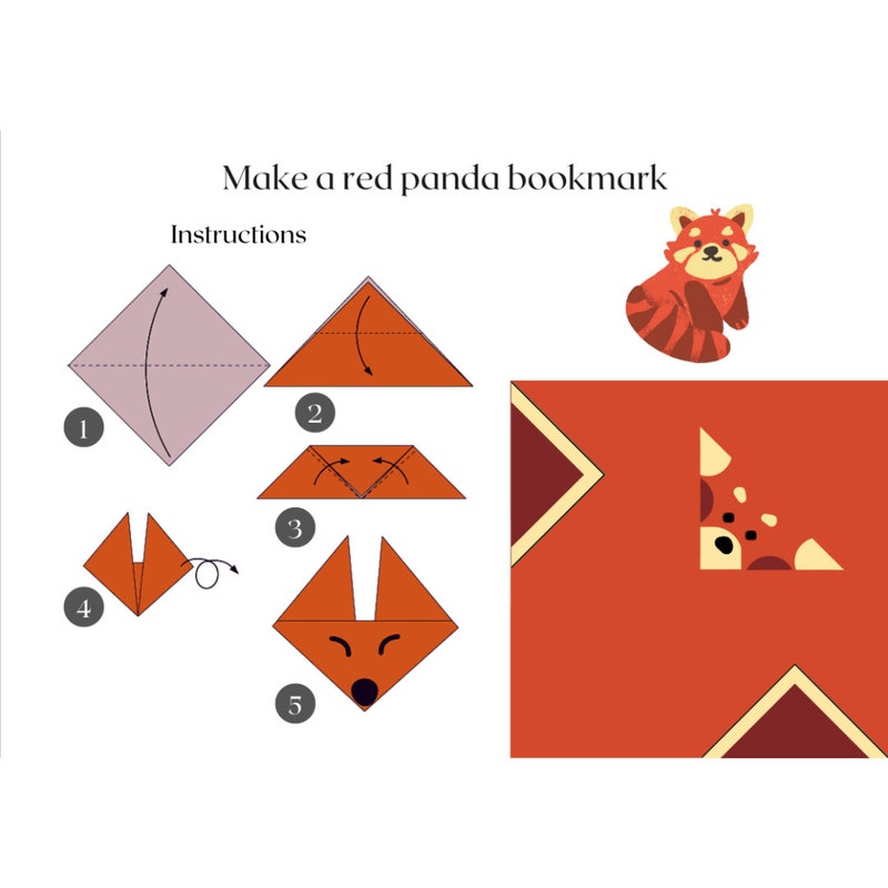 Origami Bookmarks - Etsy