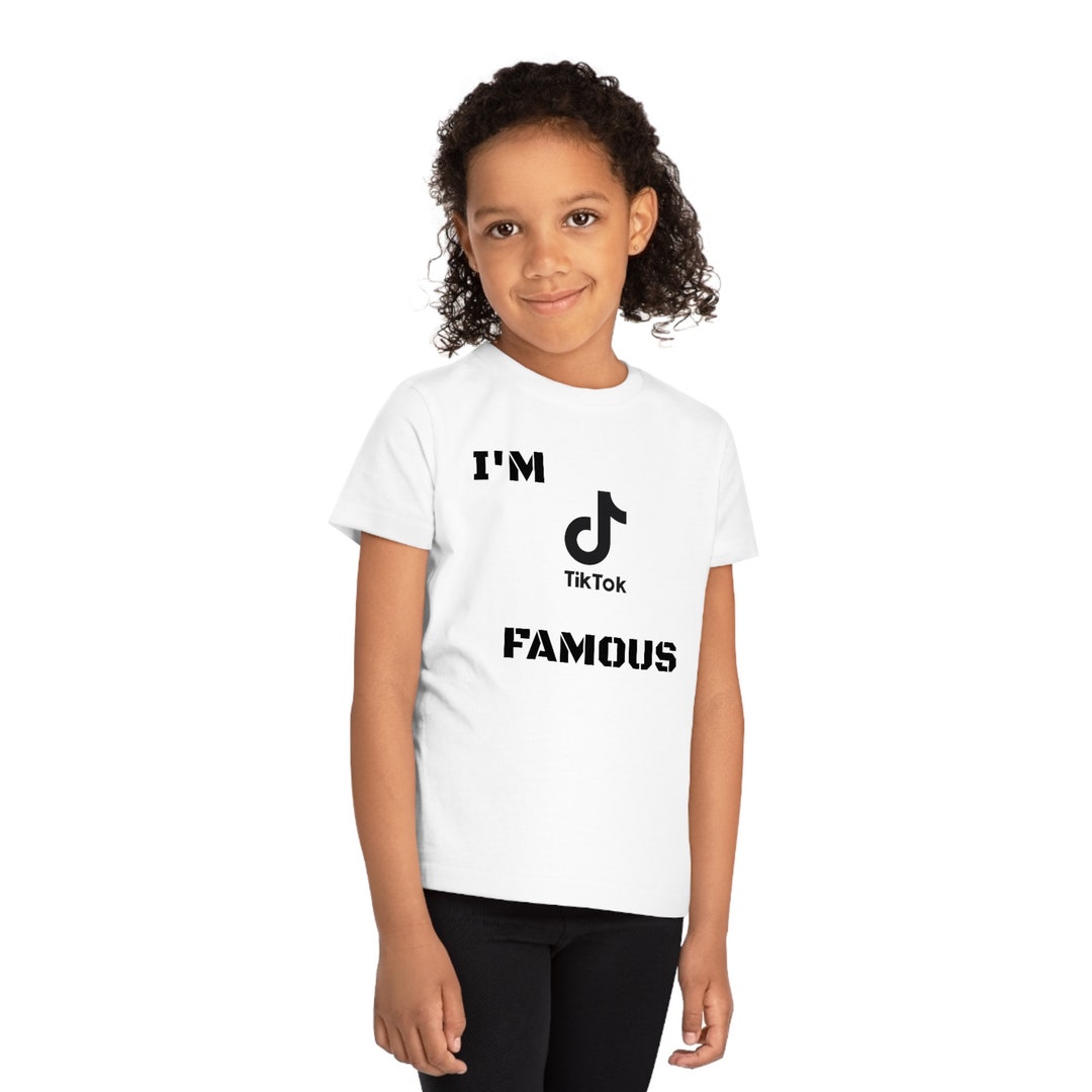 Tiktok Kids' Creator T-shirt - Etsy UK