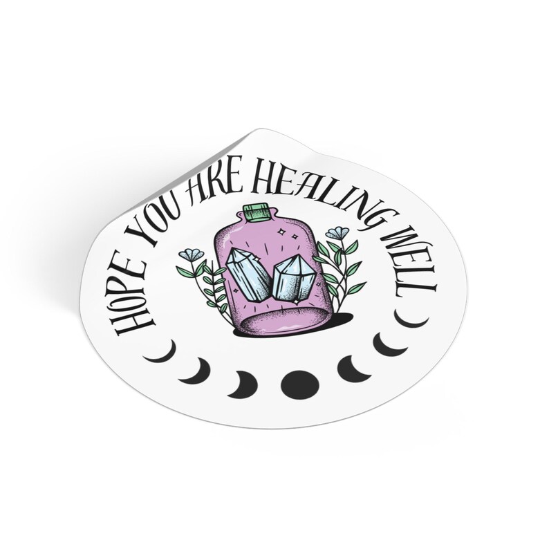 Hope You Are Healing Well Vinyl Stickers, Positive Affirmation Stickers ...