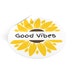 Good Vibes Vinyl Sticker - Etsy