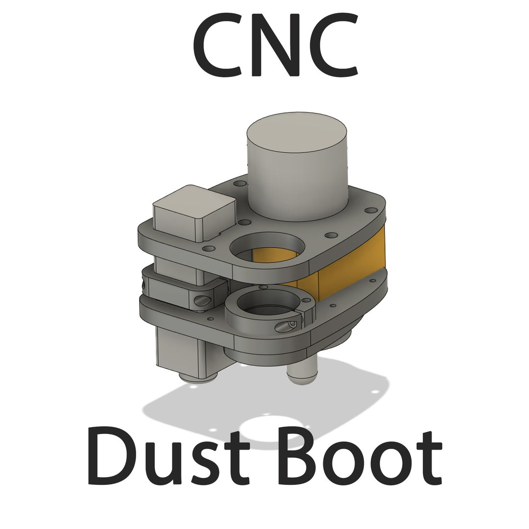 Dust Boot and Laser Holder for CNC Router - Etsy