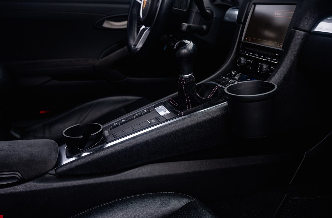 Kaizen Kup Holder SIDE Mount for Porsche 911 & Cayman 2011+ 981 991 718 ...