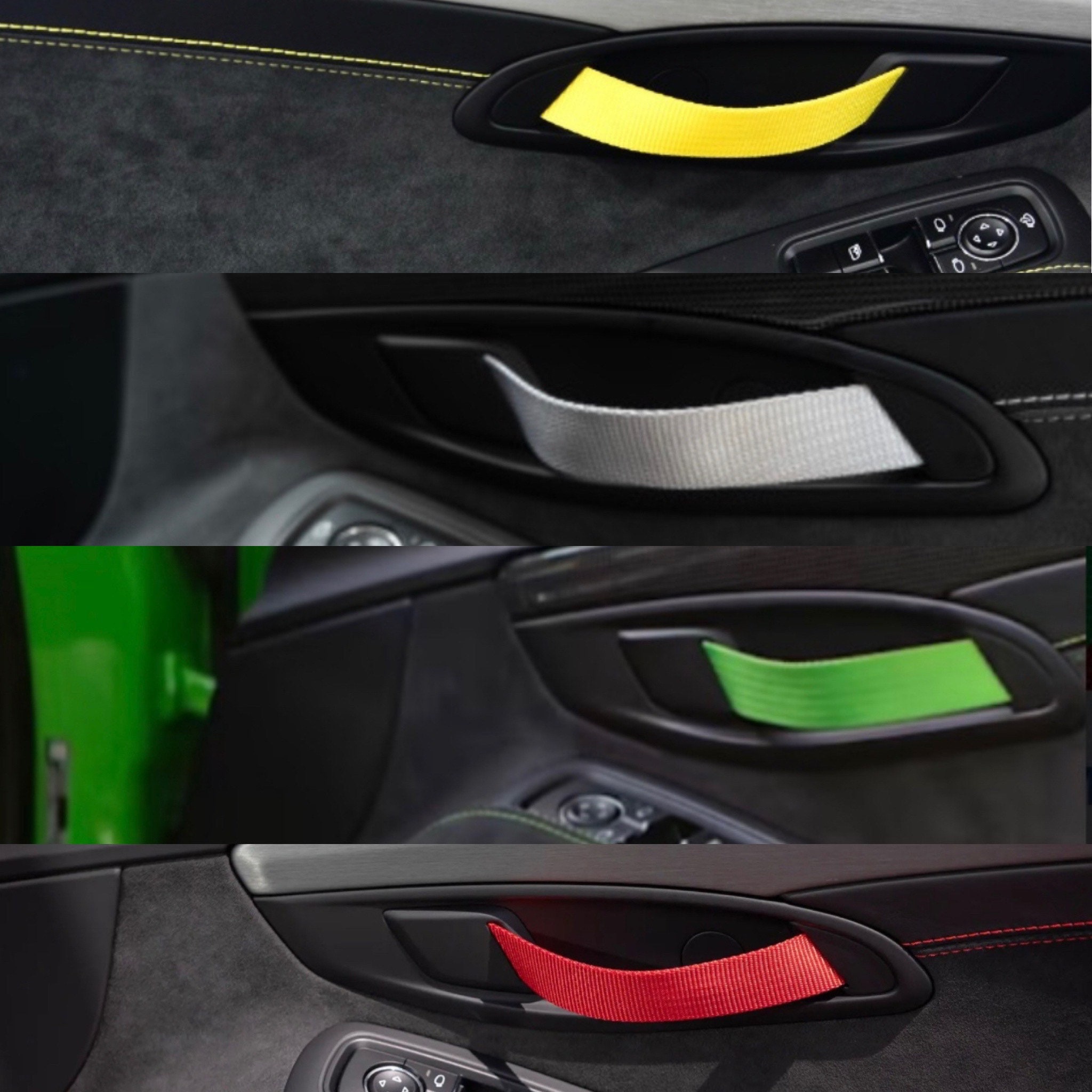 Porsche 991 981 GT4 GT3 RS Door Pull Replacement Strap Pair - Etsy