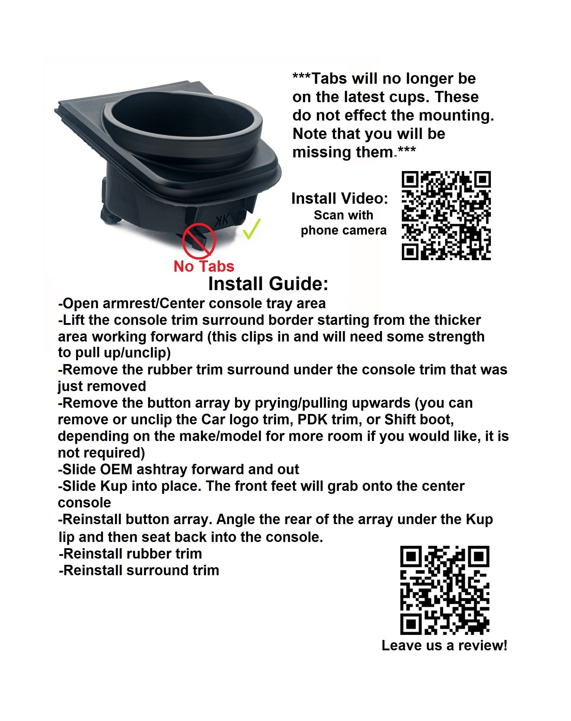 Porsche Cayman & 911 2012 to 2022 Cup Holder Kaizen Kup STD 981 991 718 ...