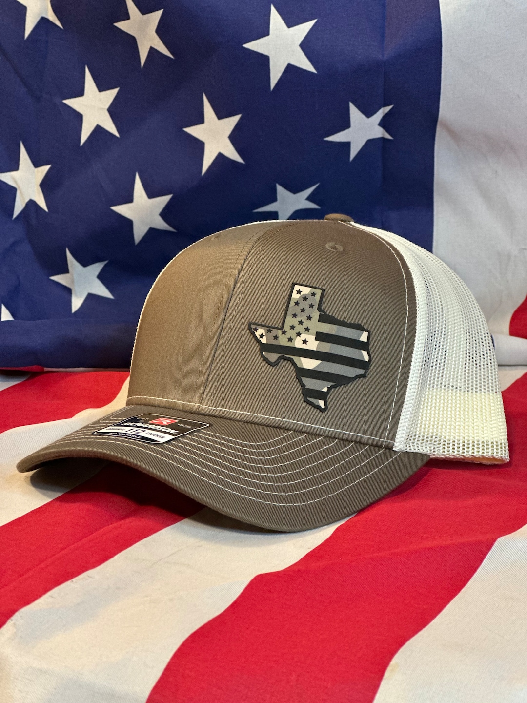 Texas Camo State Leatherette Patch Hat, Patriotic, Snapback, TEXAS ...