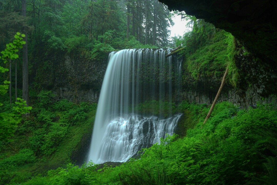 Middle North Falls, Silver Falls State Park Salem, Oregon Waterfall ...