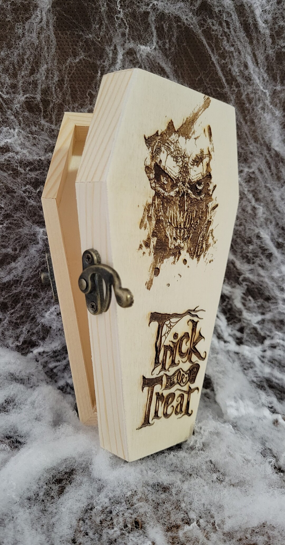 The Coffin of Mysteries Wooden Chest - Etsy