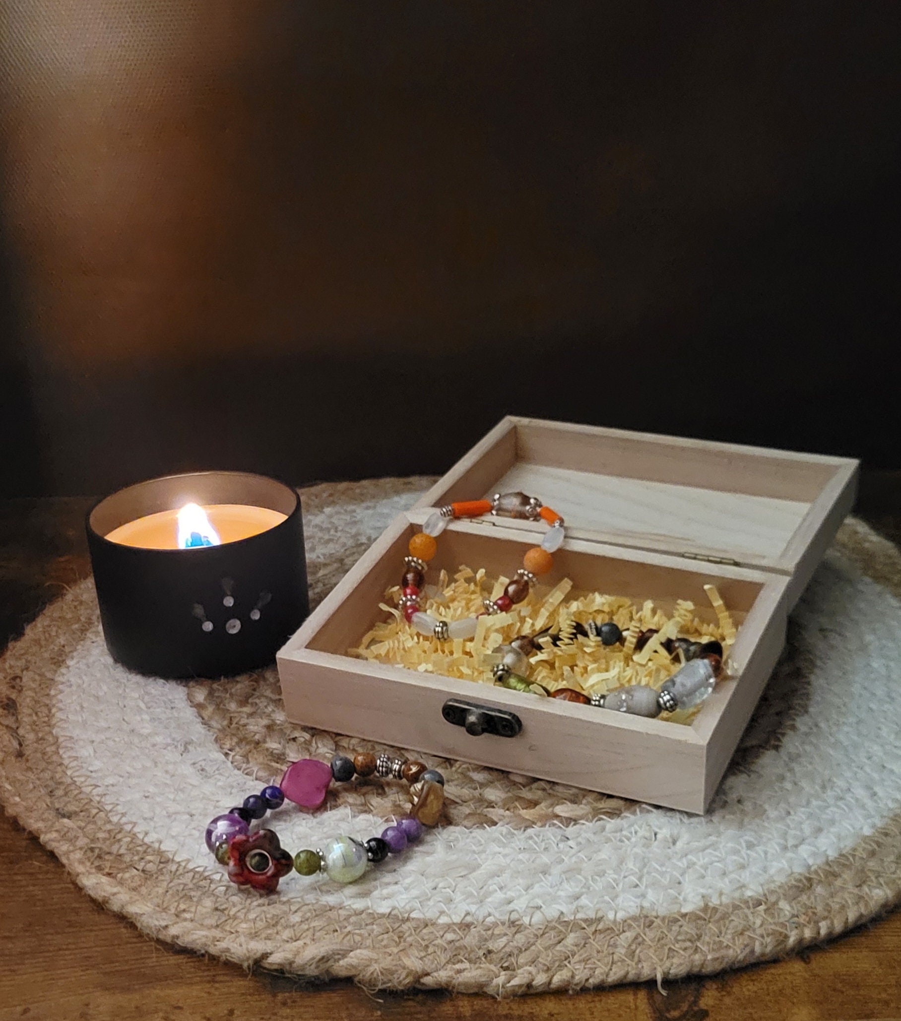 Inside the Forest Wooden Chest - Etsy