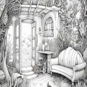 NEW | Gorgeous Houses Coloring Book - Etsy