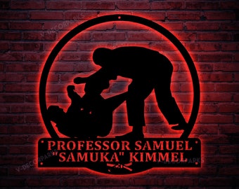 Custom Jiu Jitsu Sign - Etsy