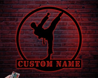 Boy Karate Sign - Etsy