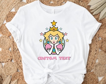 Super Mario Nintento World Shirt, Super Mario and Princess Peach Couple ...