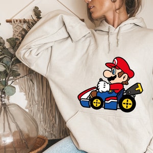 Super Mario Character Sweatshirt,mario Christmas Party Sweatshirt,super ...