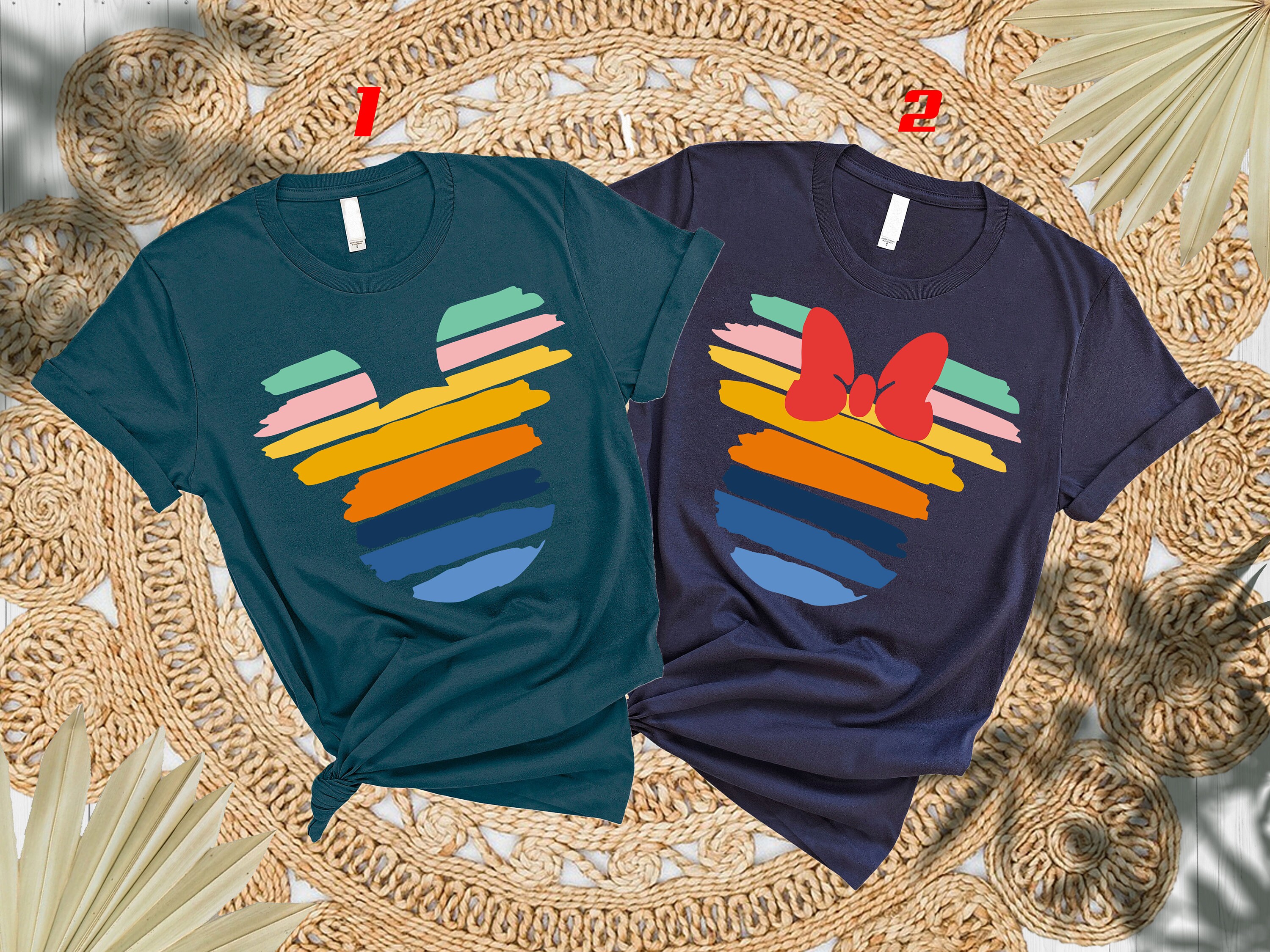 Mickey And Minnie Sunset Shirt, Mickey Sunset Shirt, Minnie Sunset ...