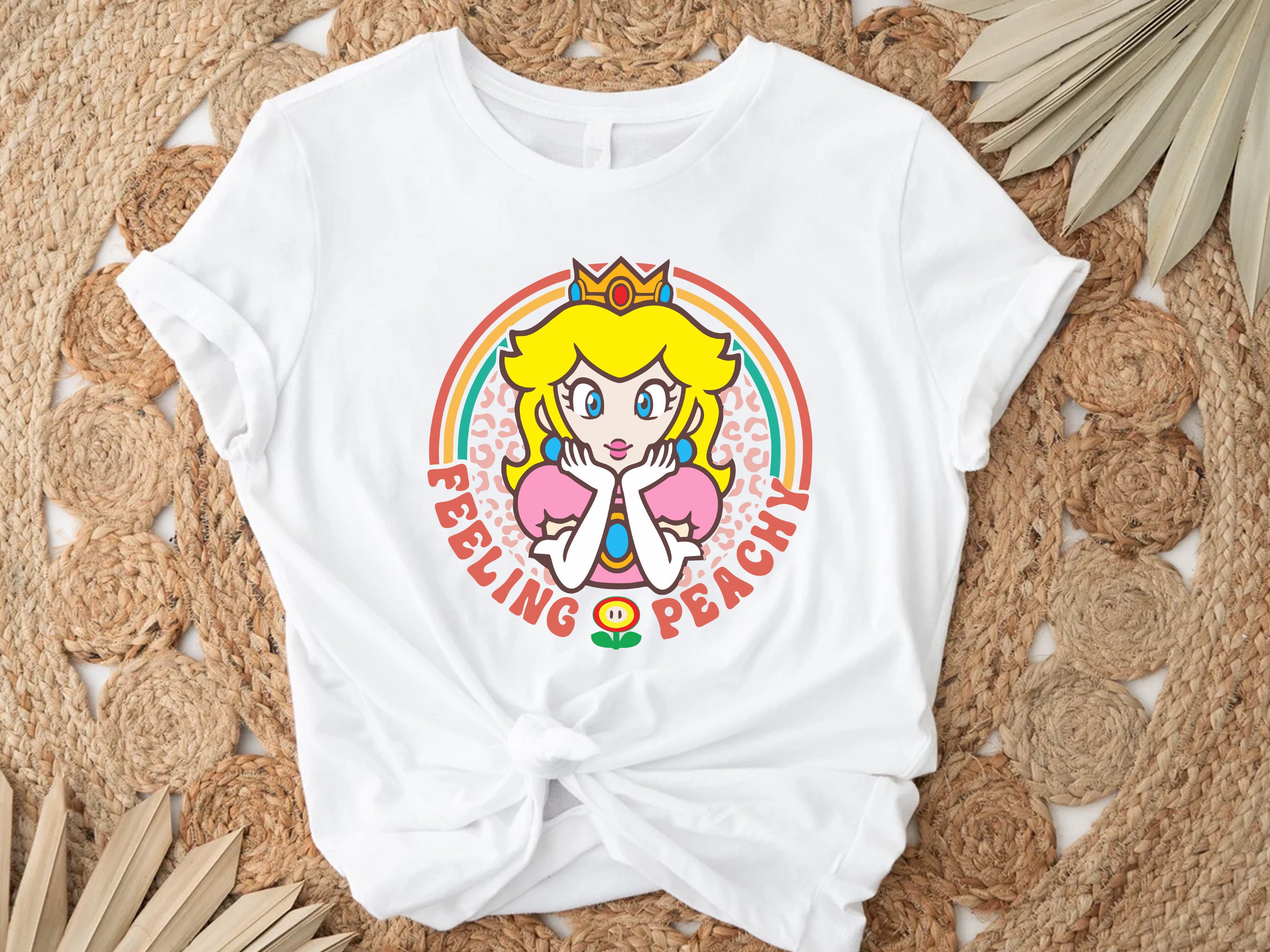 Retro Princess Peach Shirt,Princess Peach Feeling Peachy Shirt,Pink ...