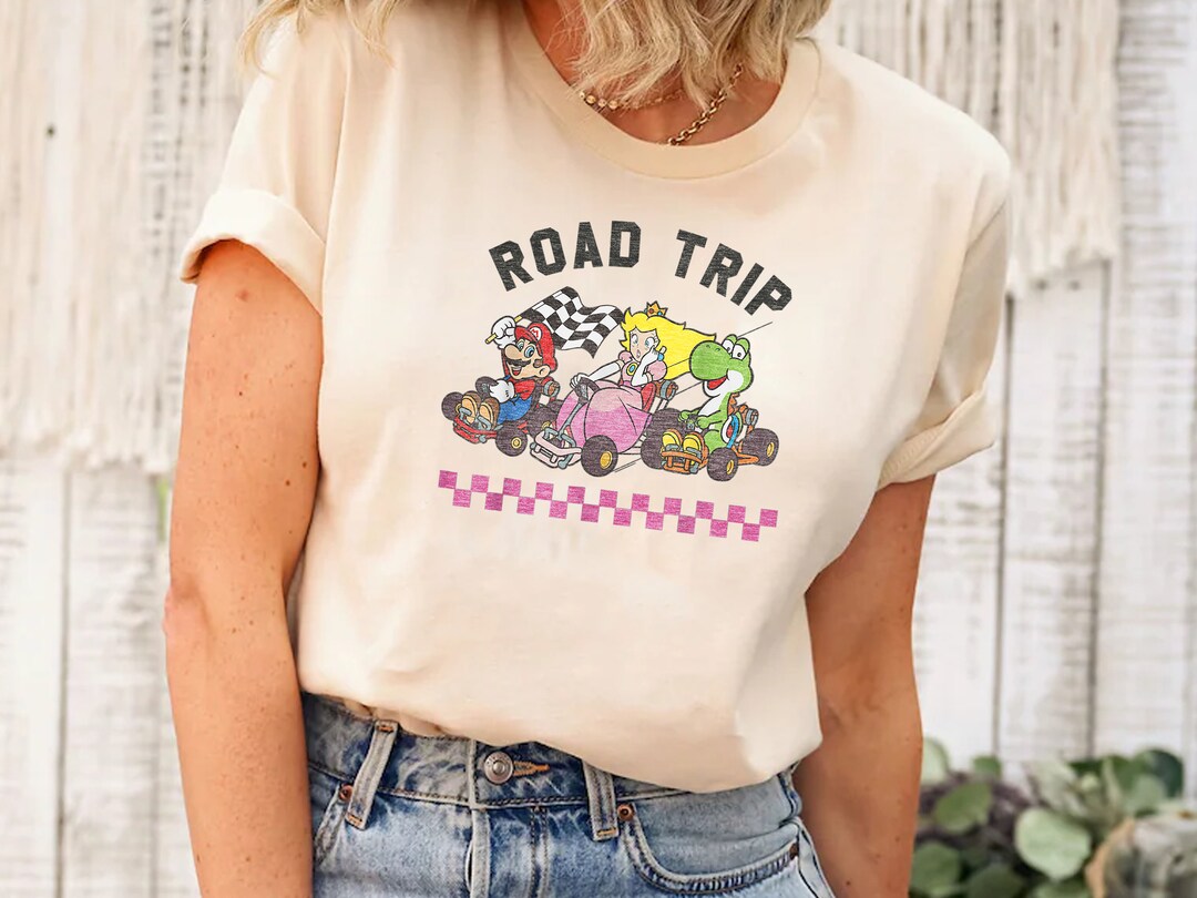 Super Mario Shirt, Super Mario Road Trip Shirt, Super Mario Kart Shirt ...