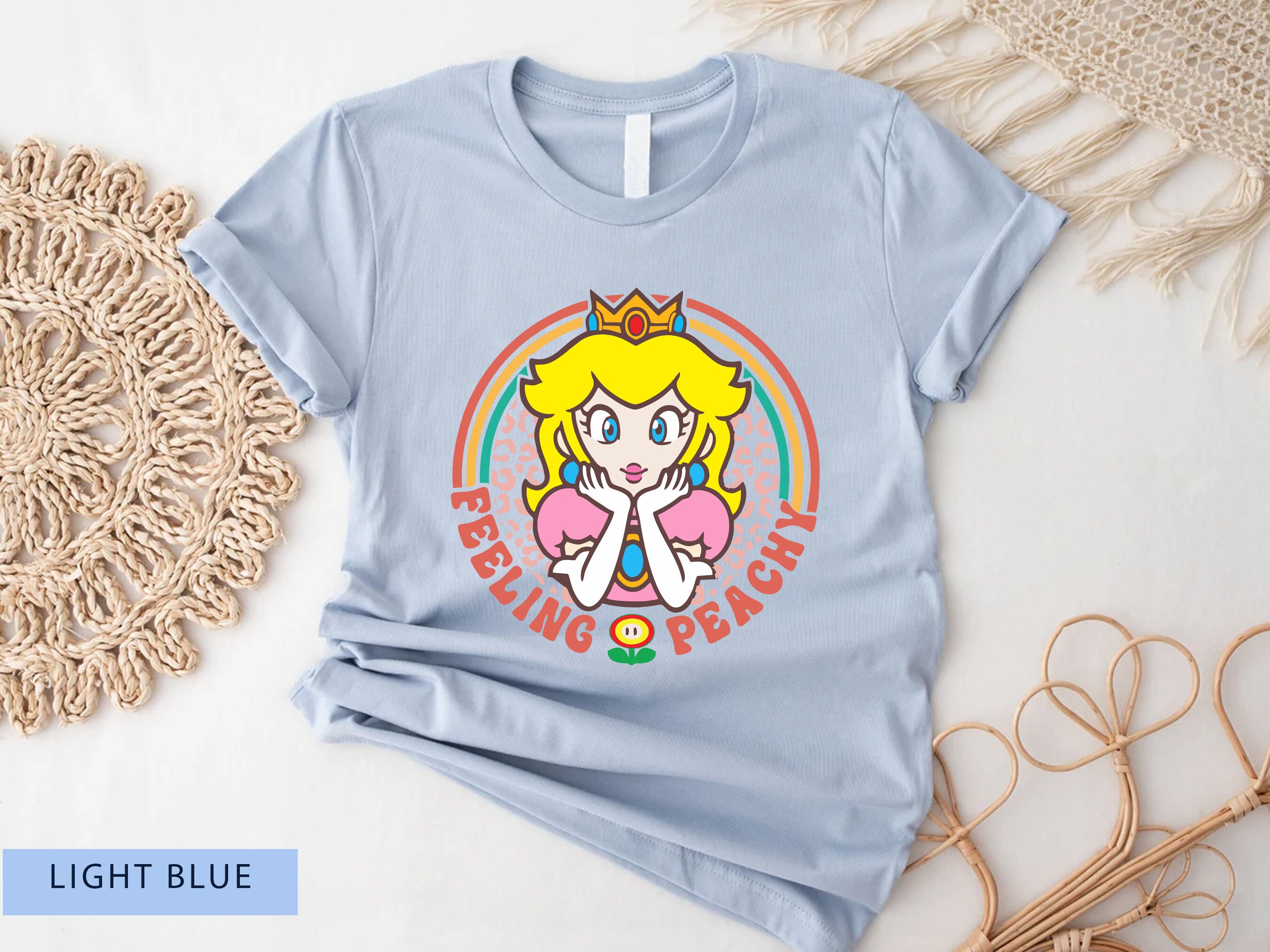 Retro Princess Peach Shirt,Princess Peach Feeling Peachy Shirt,Pink ...