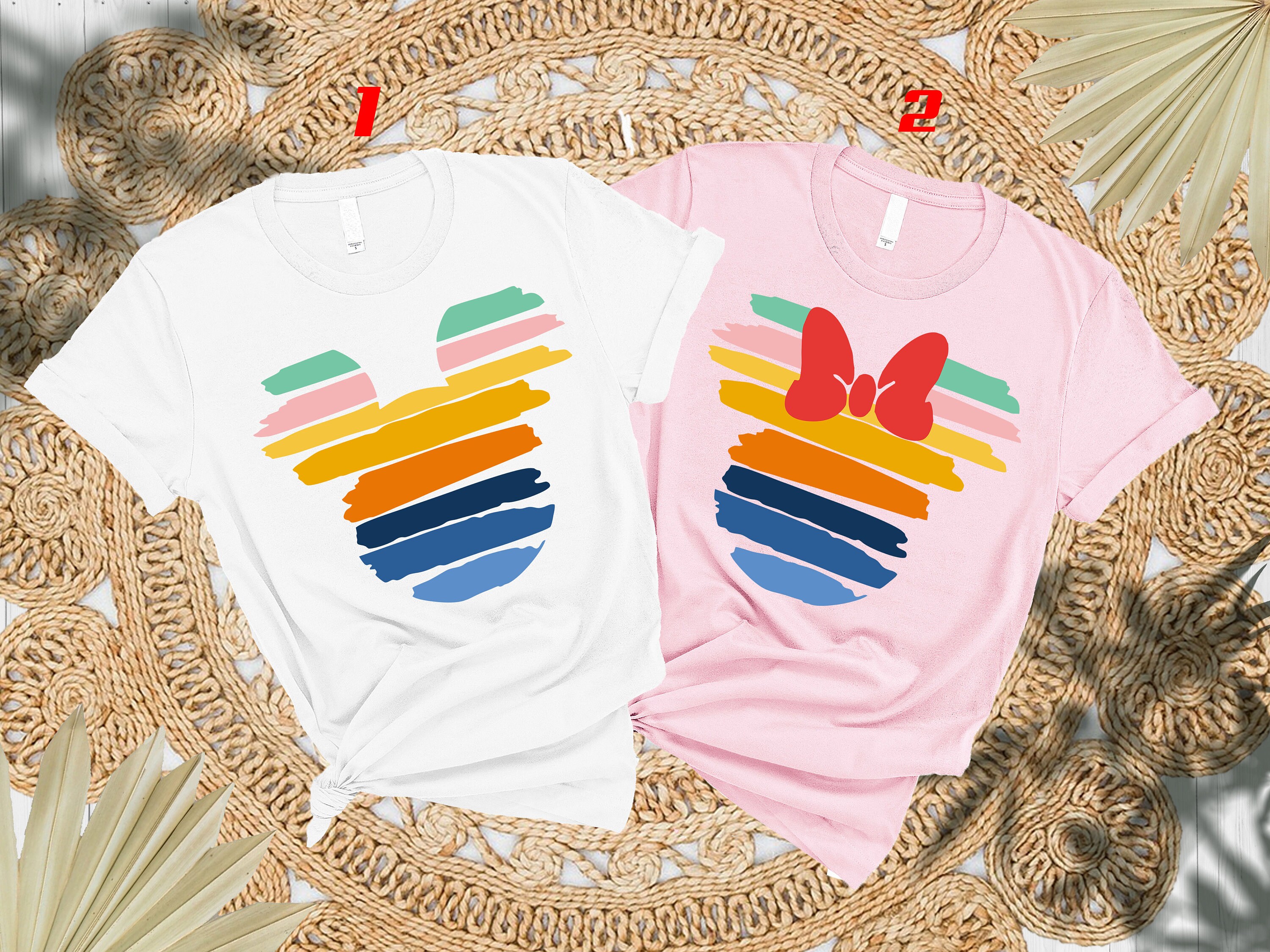 Mickey And Minnie Sunset Shirt, Mickey Sunset Shirt, Minnie Sunset ...