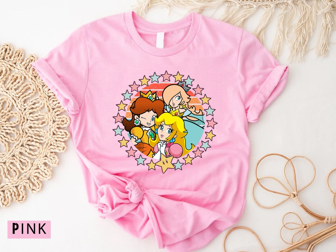 Super Mario Princess Shirt,princess Daisy Shirt,princess Squad Shirt ...