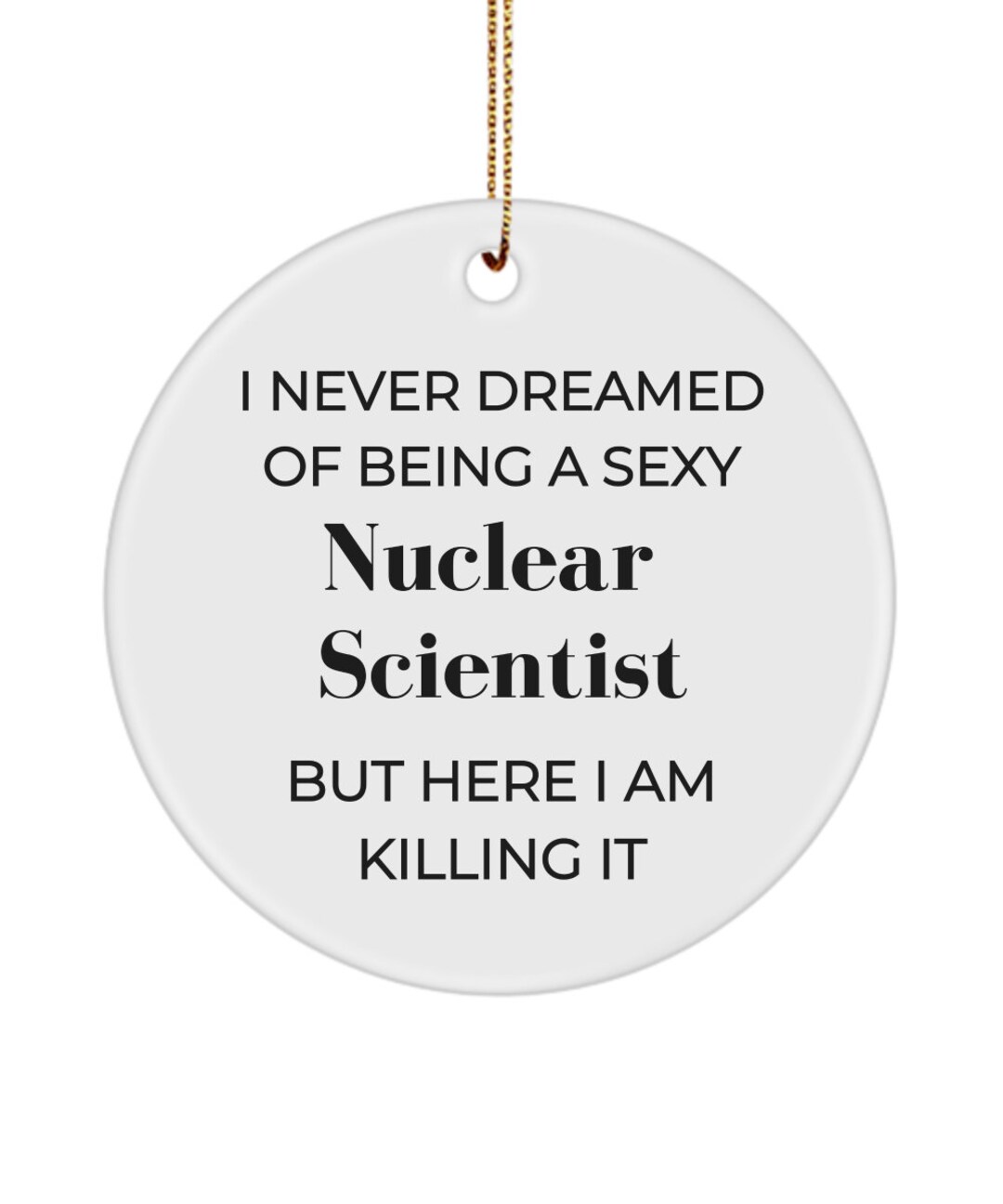 Nuclear Scientist Gift, Ornament Gifts Appreciation Gift, Coworker ...