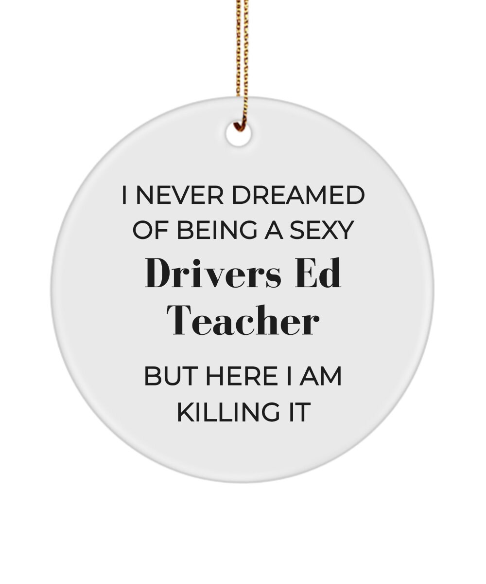 Drivers Ed Teacher Gift, Ornament, Coworker Gifts, Coworker Goodbye ...