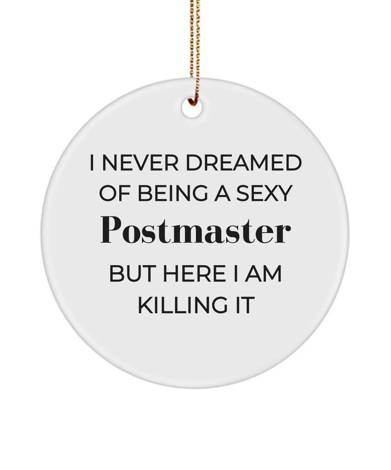 Postmaster Gift, Ornament Gifts Appreciation Gift, Coworker Goodbye Gift, Thank You Gift, Gift ...