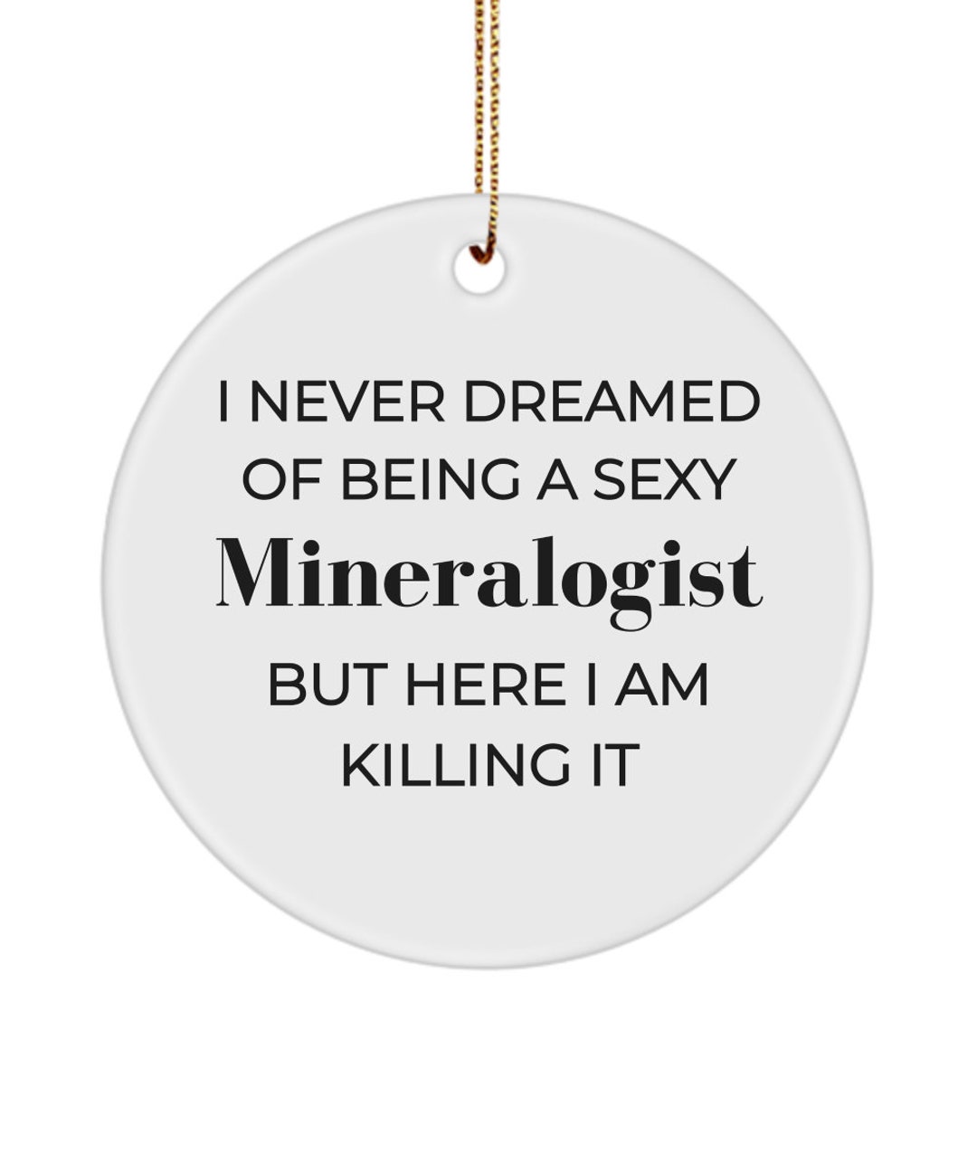 Mineralogist Gift, Ornament Gifts Appreciation Gift, Coworker Goodbye ...