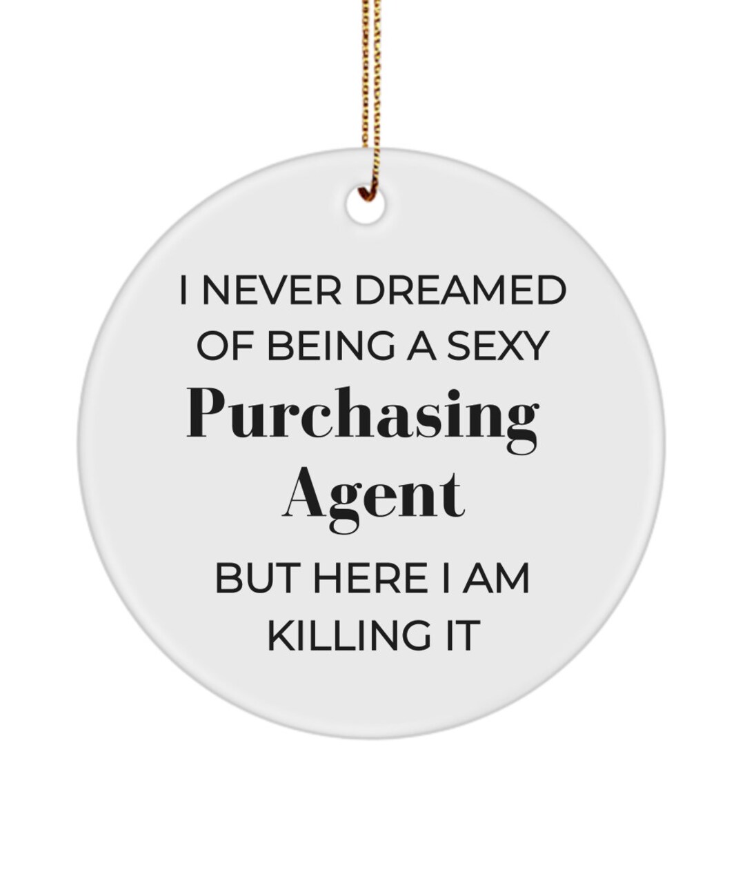Purchasing Agent Gift, Ornament Gifts Appreciation Gift, Coworker ...